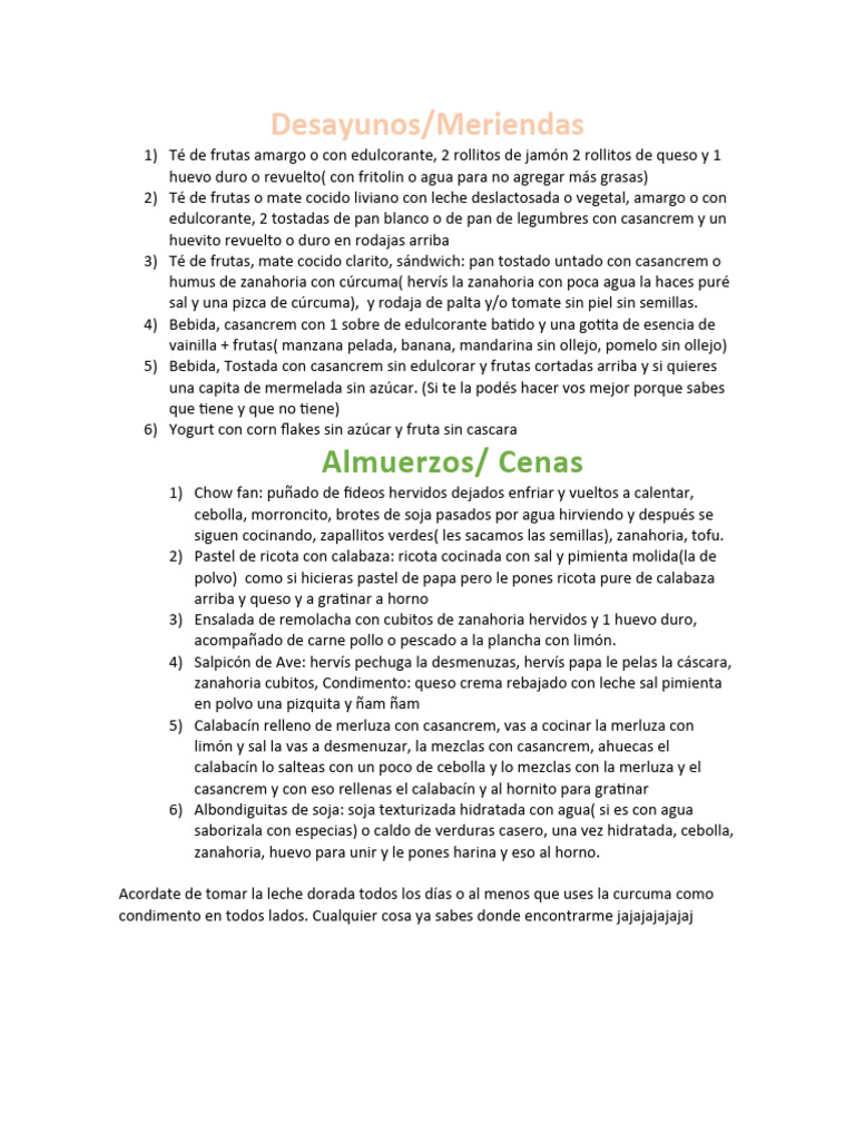 Recetas Con Amor | PDF | Panes | ensalada