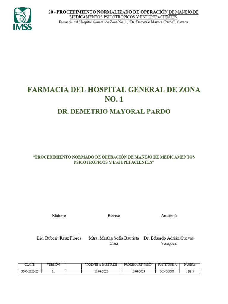 20 Uso de Medicamentos Psicotrópicos | PDF | Farmacia | Medicamentos ...