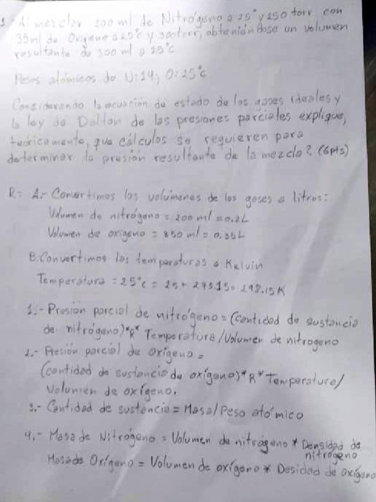 Química Actividad 2do Corte | PDF