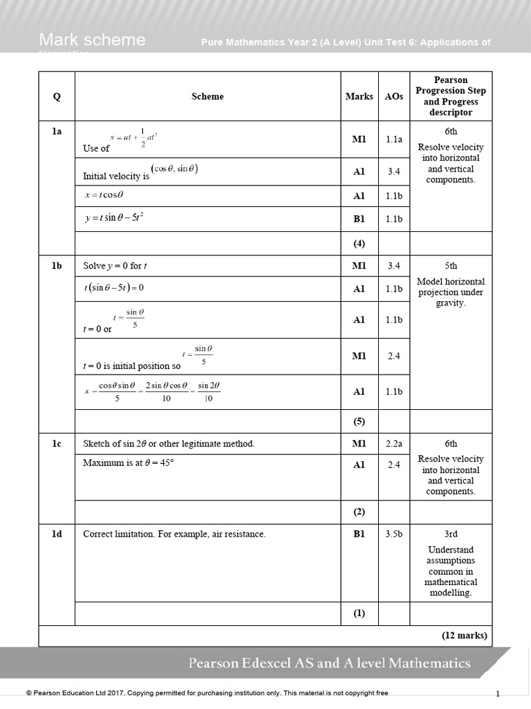 Applications of Kinematics MS | PDF | Physical Phenomena | Motion (Physics)