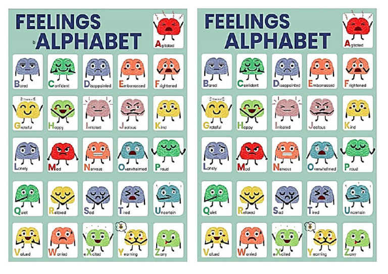 Feelings Alphabet | PDF