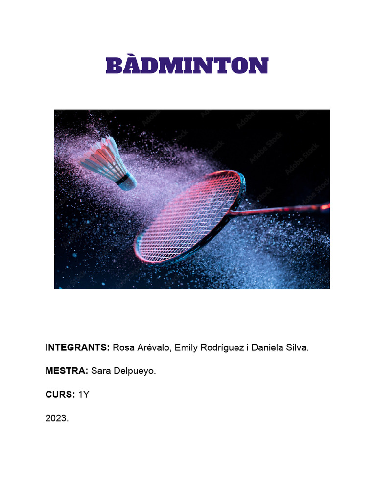 BÀDMINTON | PDF
