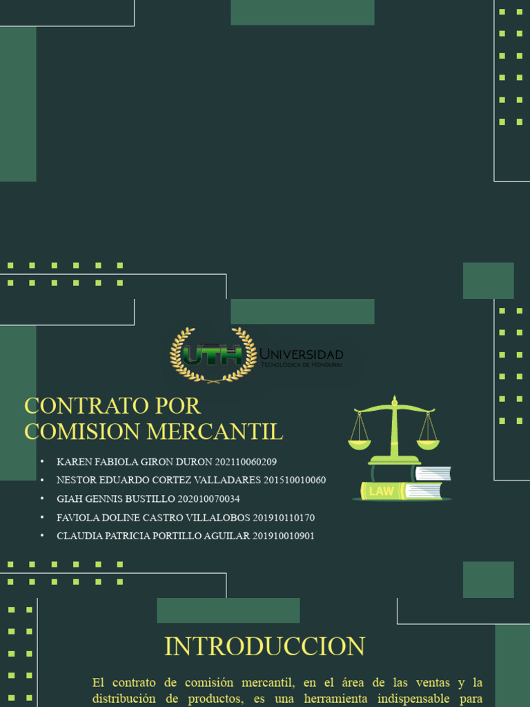 Contrato Por Comision-1 | PDF | Derecho civil (sistema legal)