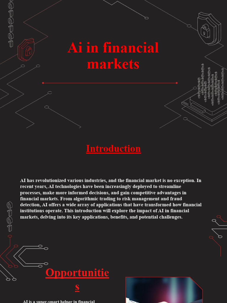 AI's Impact on Financial Markets | PDF | Artificial Intelligence ...