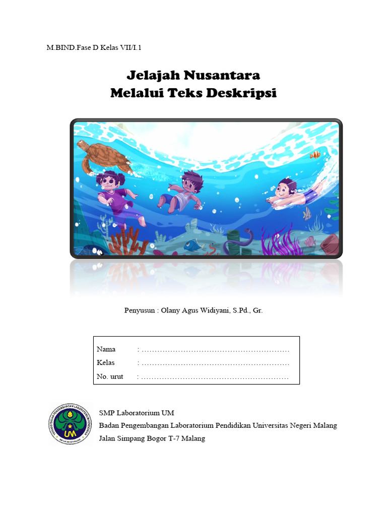 Modul Ajar Teks Deskripsi | PDF