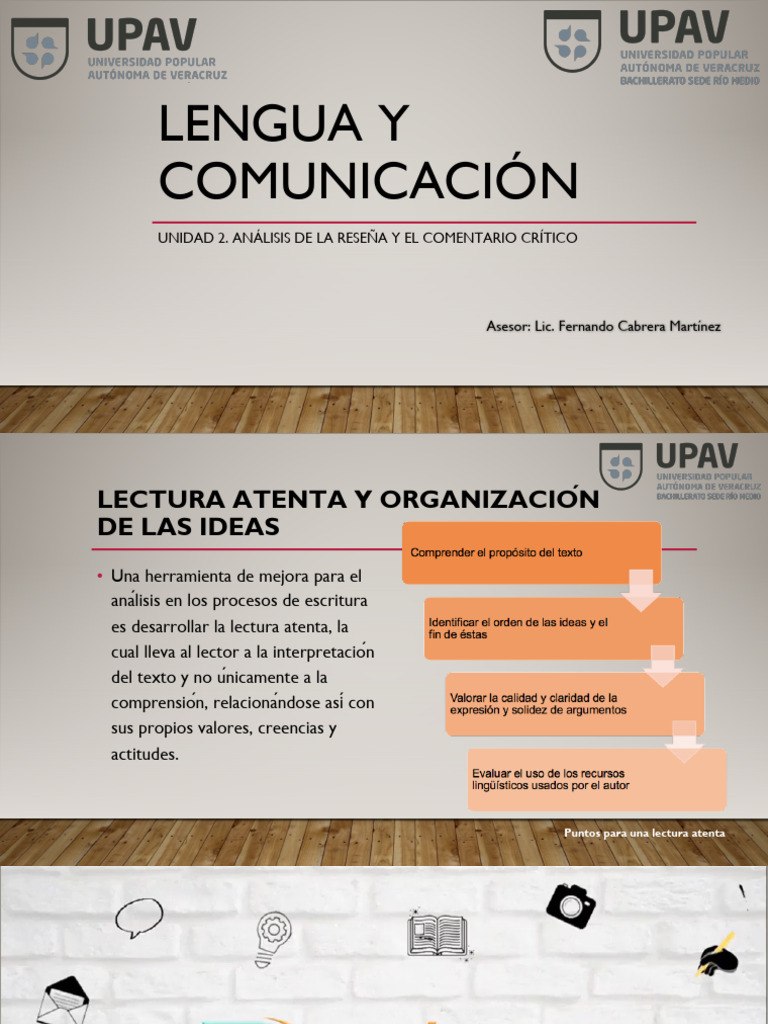 Lectura Atenta y Organización de Las Ideas | PDF