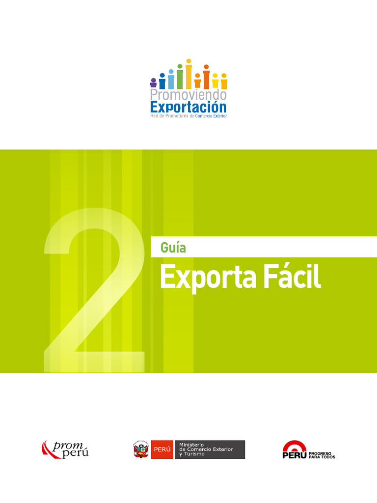 Guia 02 Exporta Facil 2014 | PDF | El comercio internacional ...