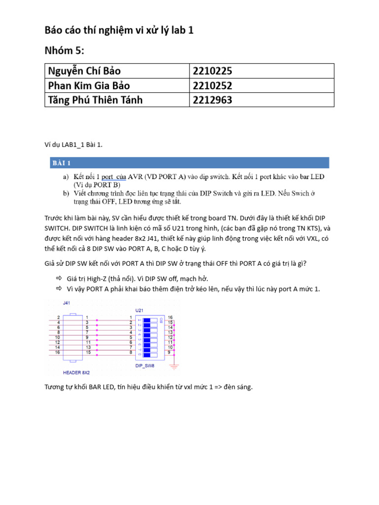 Báo Cáo TN VXL An01 - Nhóm 5 | PDF