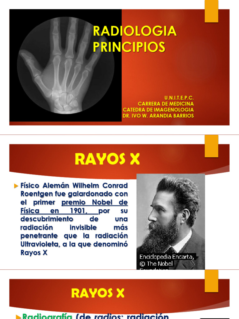 Principios RX | Descargar gratis PDF | Rayo X | Radiación ionizante