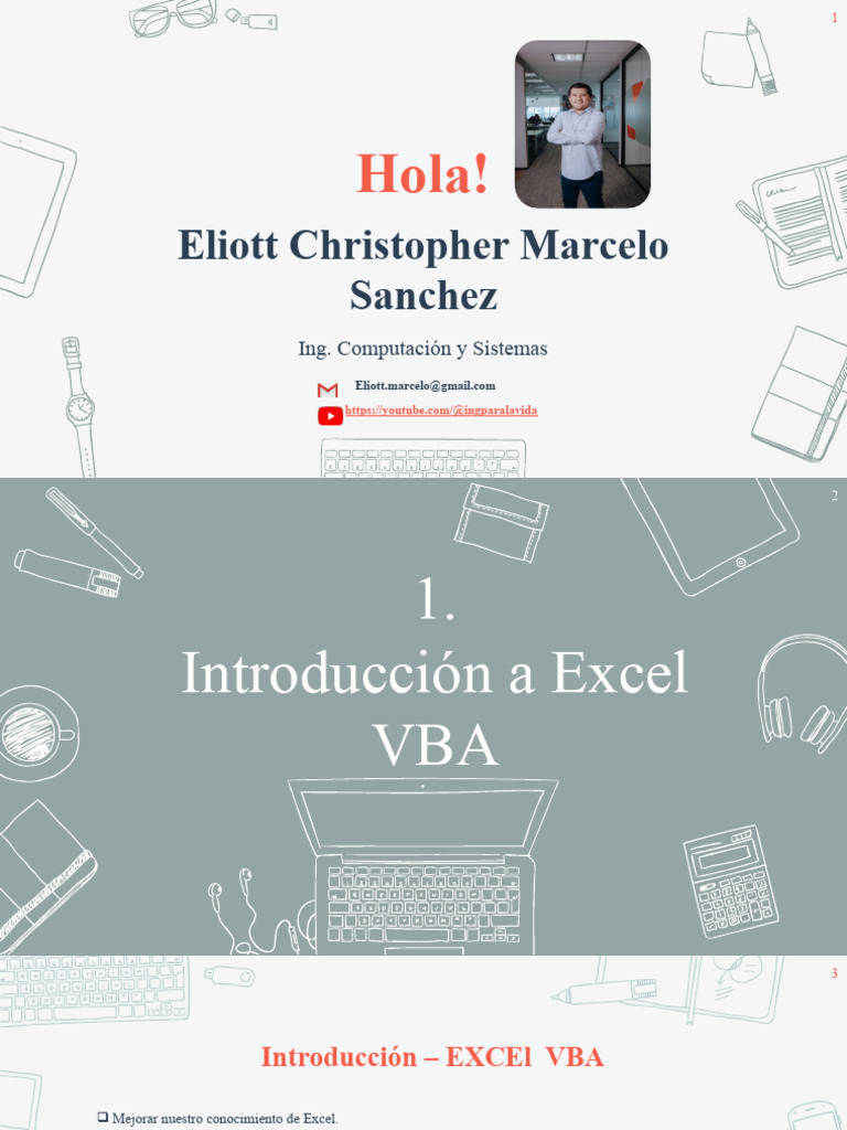 Capitulo 2 Referencia, Propiedades y Variables A Excel VBA | Descargar gratis PDF | Microsoft ...