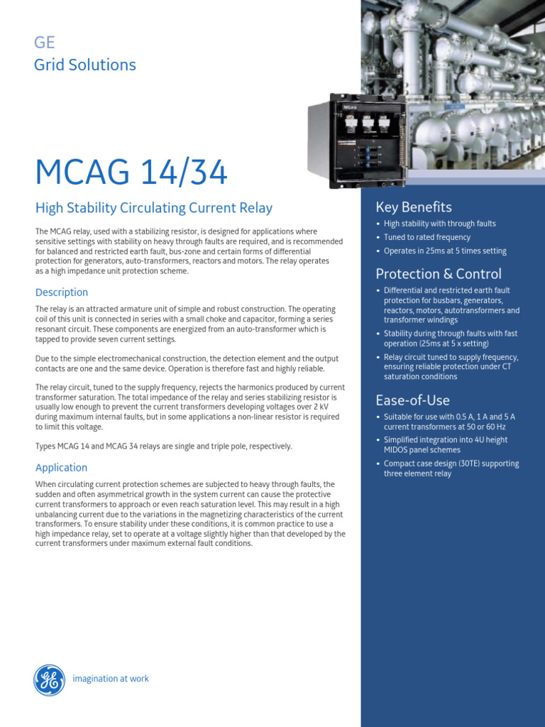 Grid Ga l3 Mcag - 14 - 34 0728 2017 - 01 en - Lo | PDF | Transformer ...