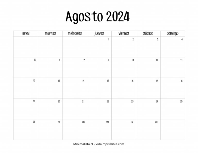 Calendario 2024 Descarga Gratis Part 8 | PDF