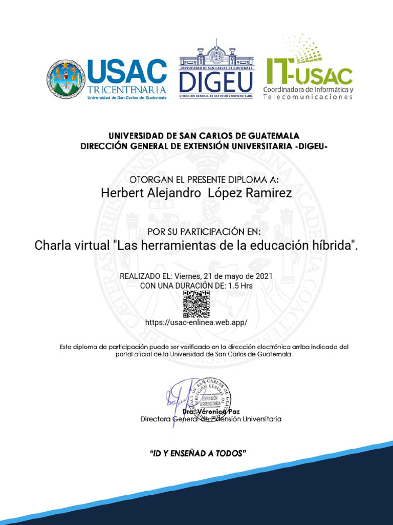 Herbert Alejandro López Ramirez: REALIZADO EL: Viernes, 21 de Mayo de ...