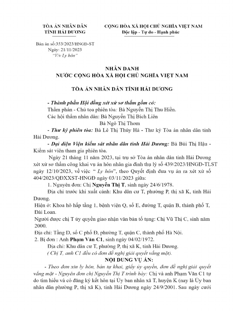 Nguyen Thi TH Pham Van C | PDF