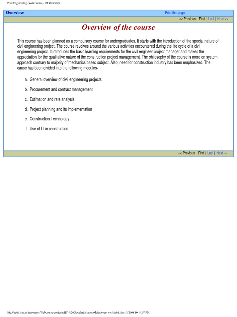 CENG 6101 Link 4 | PDF | Engineering | Civil Engineering