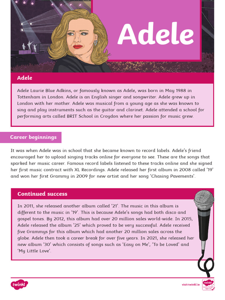 Roi Eng 1645483331 Reading Comprehension Homework Week 29 Adele 3rd 4th ...