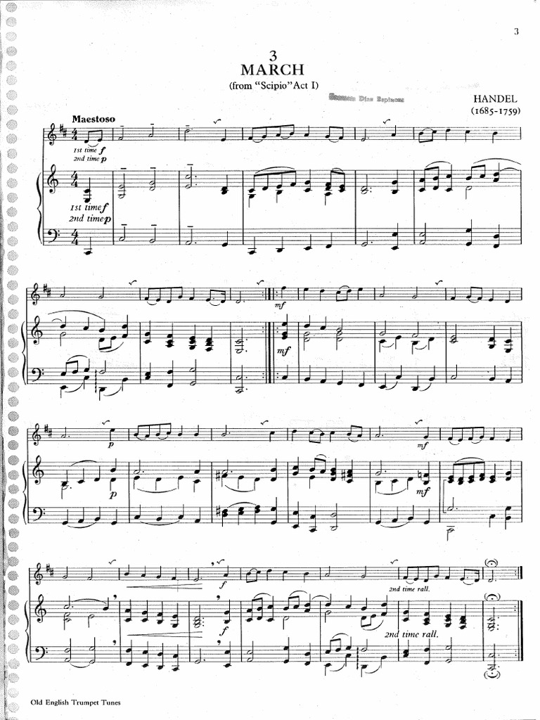 March - Handel | PDF