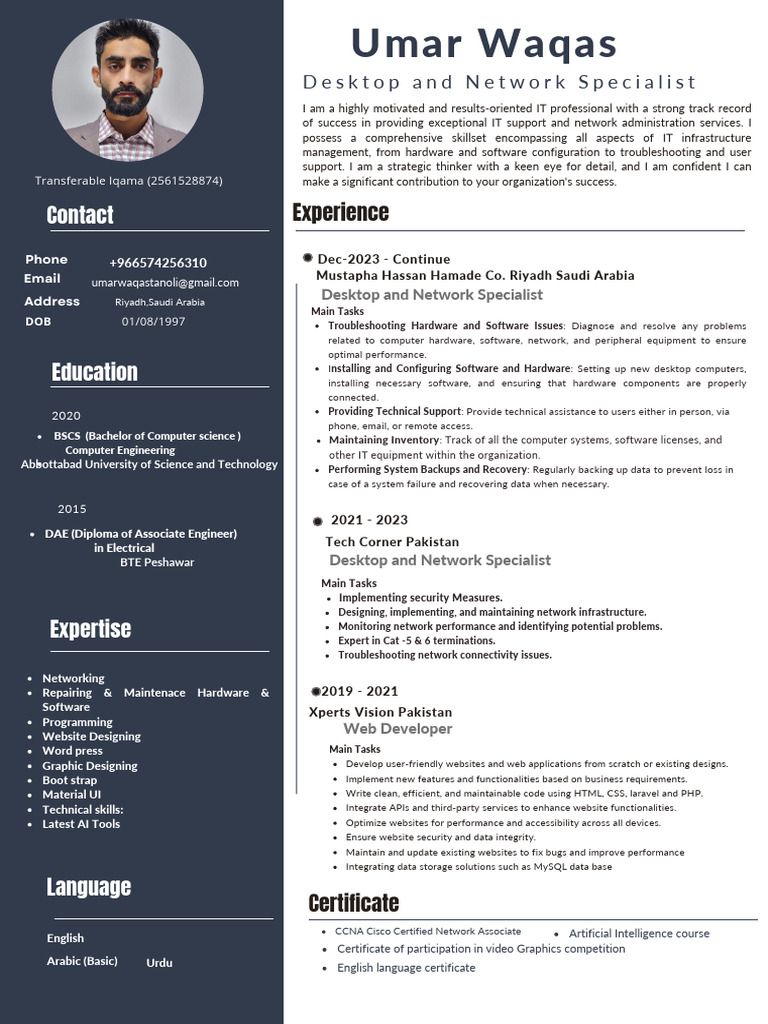 CV (Sud) | PDF | Cisco Certifications | Software