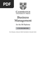 Hshsjs Business Management Subject Guide | PDF | Creativity | Knowledge