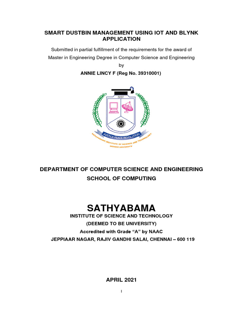 DEAN SCHOOL of COMPUTING Submitted For Viva Voce Examination Held On ... DEAN SCHOOL of COMPUTING Submitted For Viva Voce Examination Held On ...