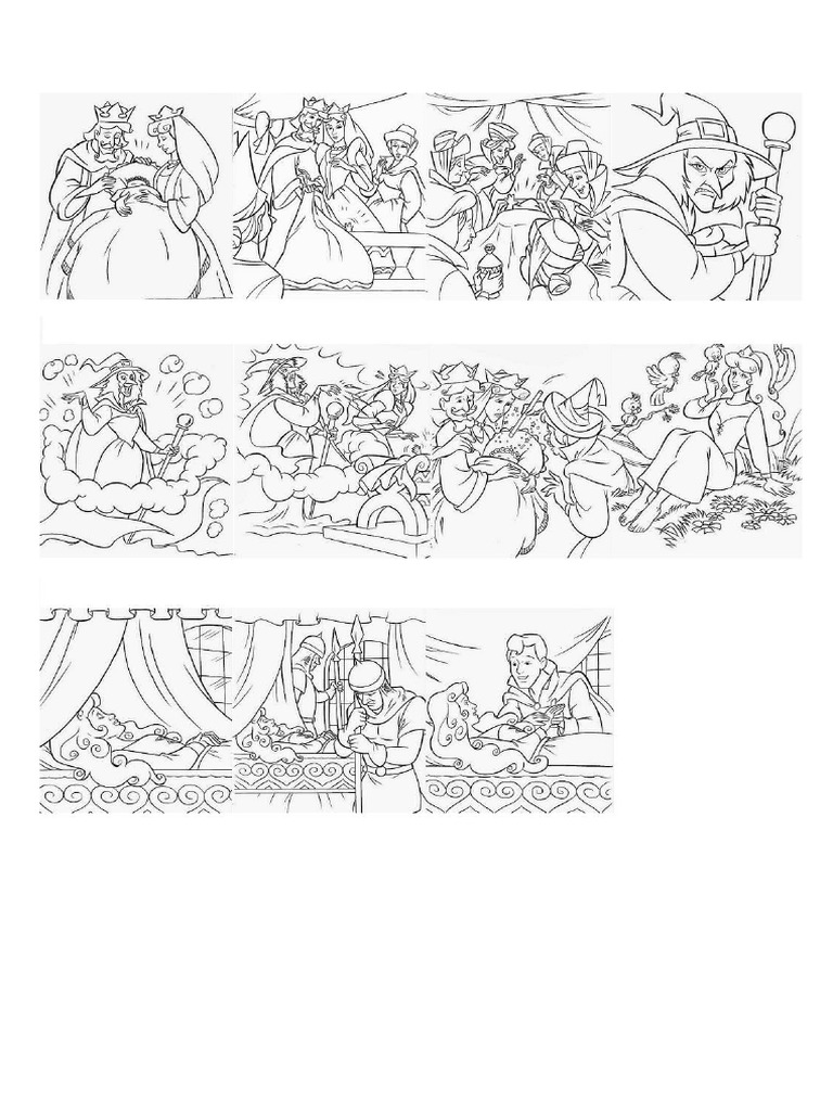 Secuencia de Imagines Bella Durmiente | PDF