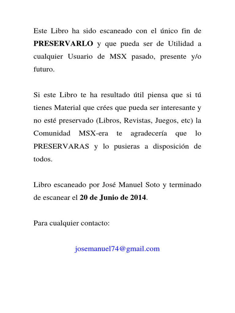 MSX2 BASIC+MSX DOS Philips vFINAL | PDF