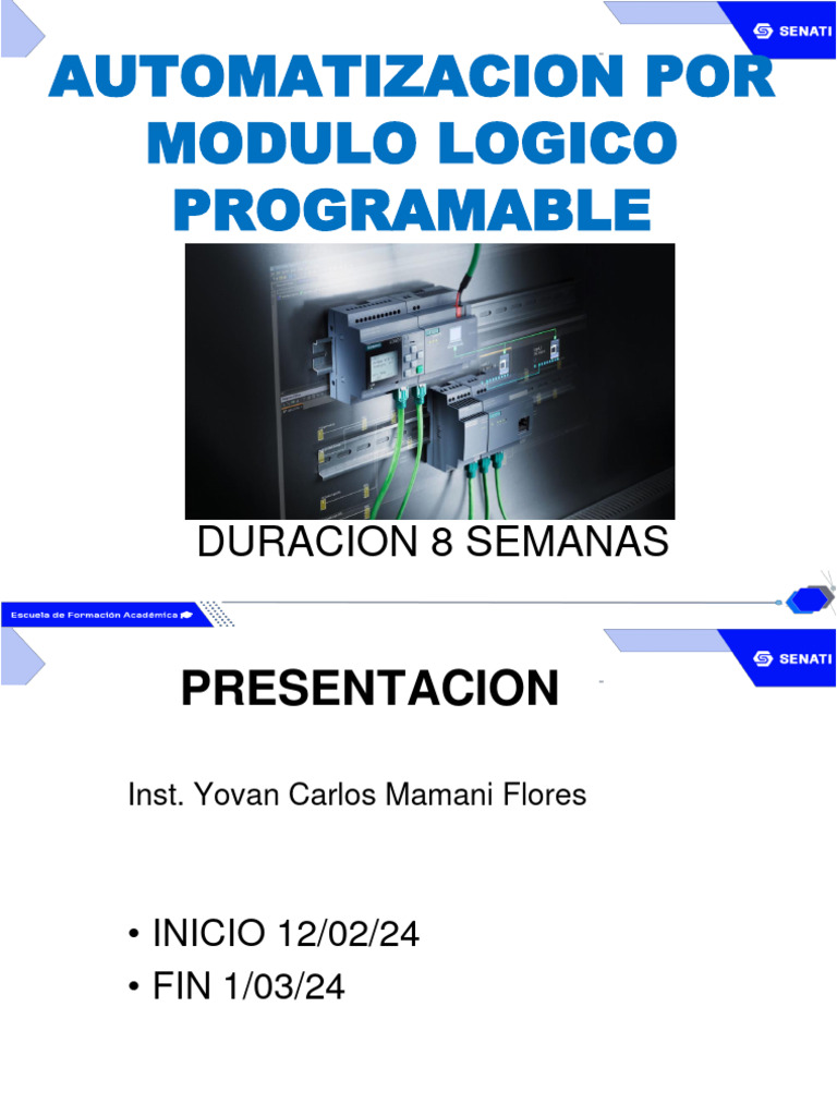 Intro PLC Logo | PDF | Controlador lógico programable | Unidad Central de procesamiento