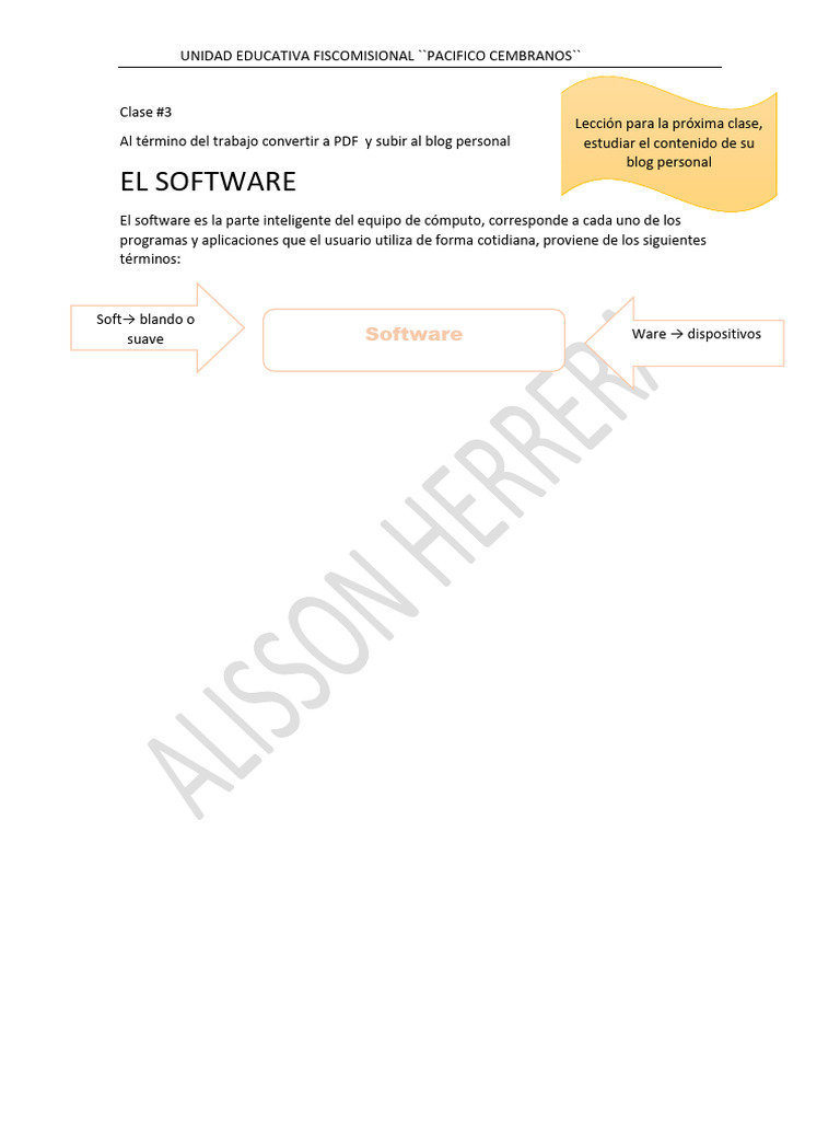 Clasificacion Del Software | PDF | Microsoft Windows | Lenguaje de ...