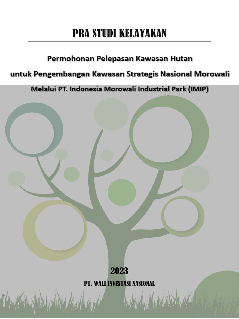 Pras Studi Kelayakan IMIP - Combinepdf | PDF