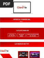 Canales y Paquetes de Claro TV 2024 | PDF