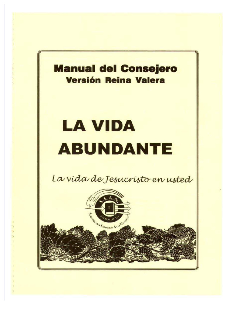 PDF La Vida Abundante Manual Del Maestropdf Compress | PDF