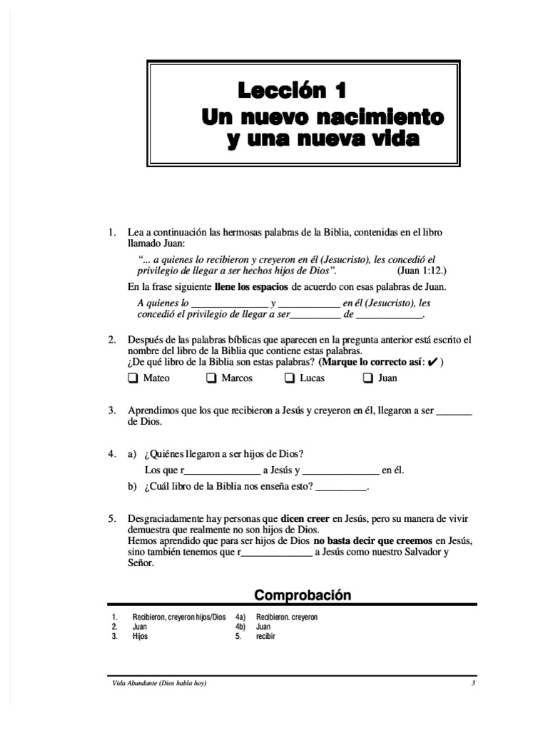 PDF Libro de Vida Abundante - Compress | PDF | Jesús | Cristo (título)
