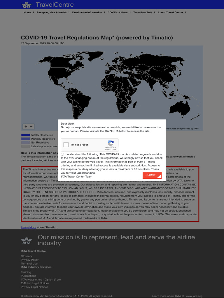 IATA - International Travel Document News | PDF | Information