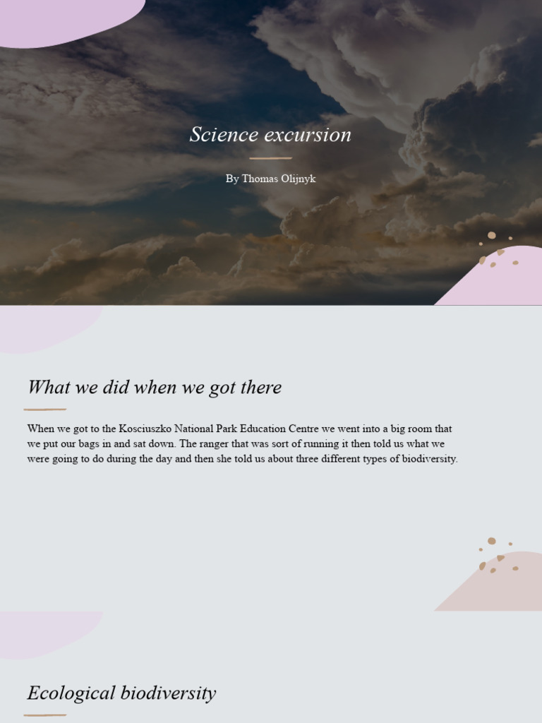 Science Excursion What I Learnt | PDF