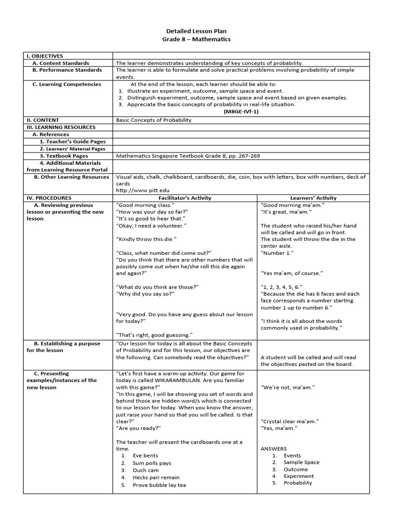 Basic Concepts of Probability - Demo | PDF | Learning | Probability
