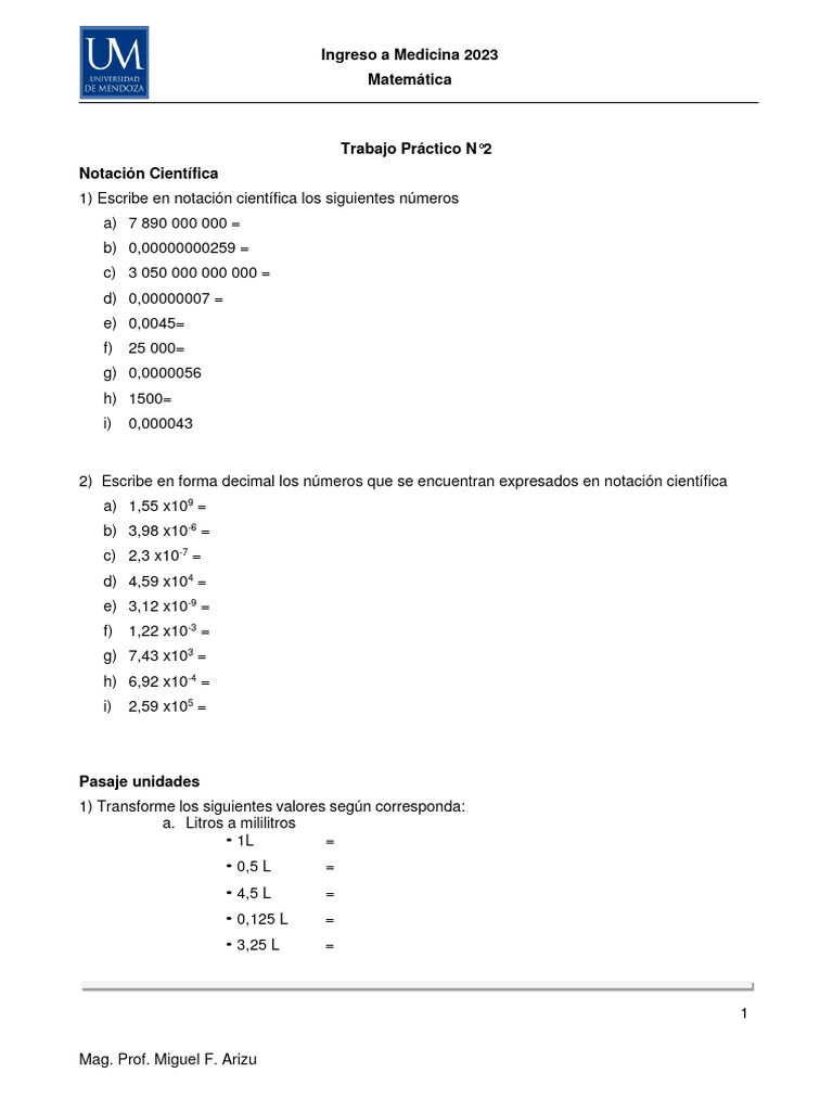 UM U2 TP Matematica 2023 | PDF | Geometría triangular | Medida Geométrica