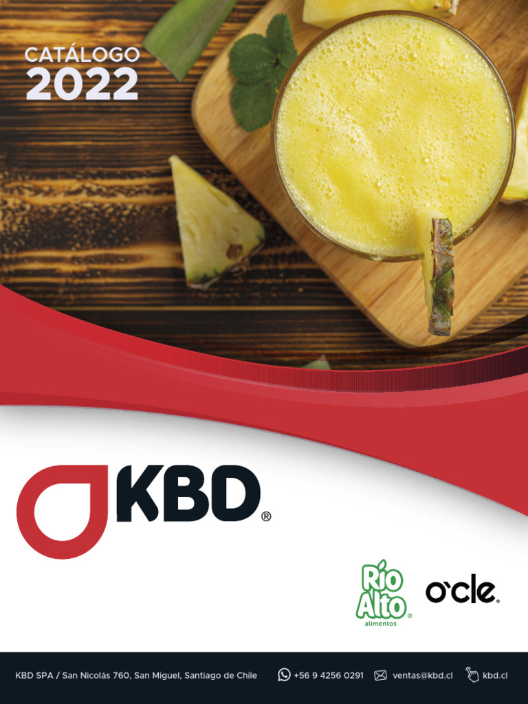 KBD Catalogo 2022 | PDF | Mango | Fruta