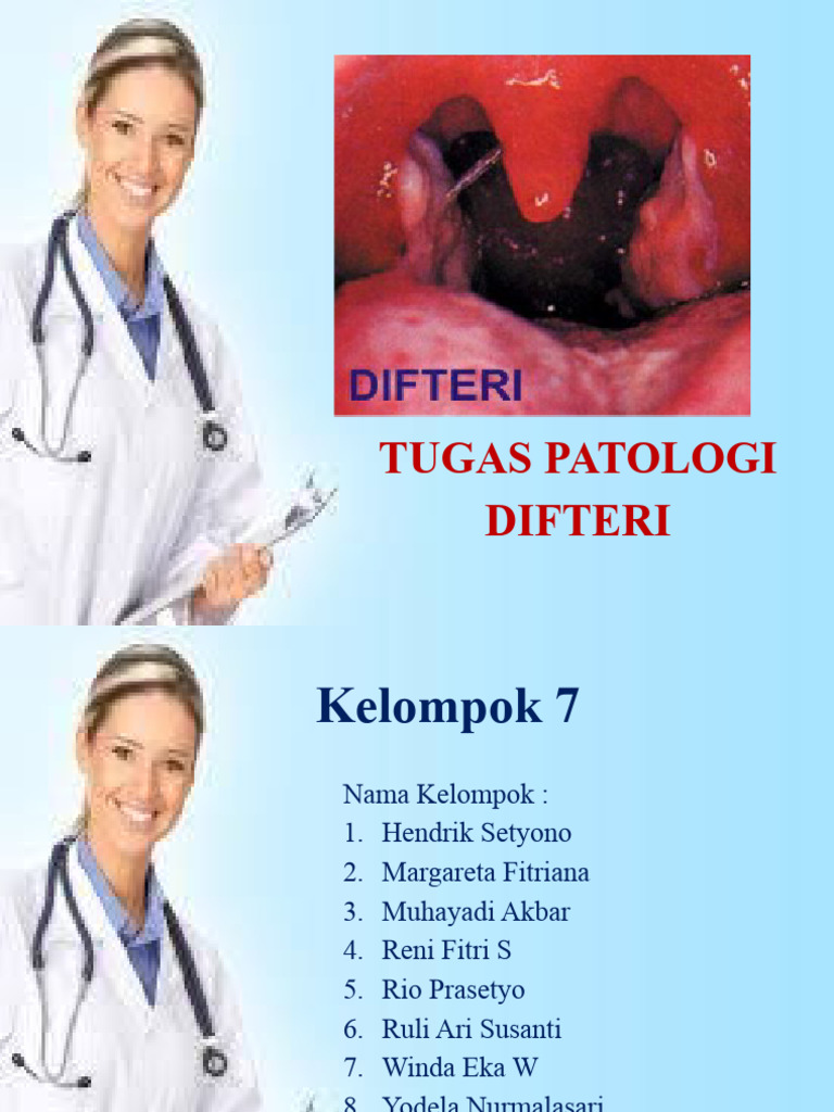 Difteri: Patologi dan Penanganan | PDF