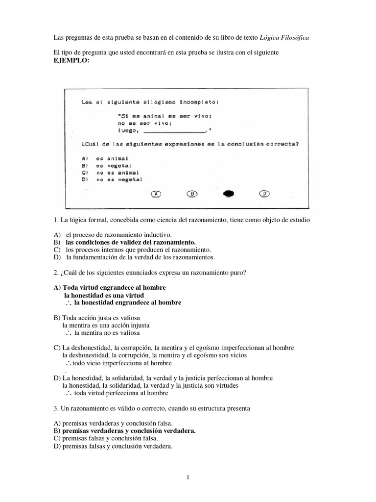 Logica Primera Version Resuelto | PDF | Proposición | Verdad