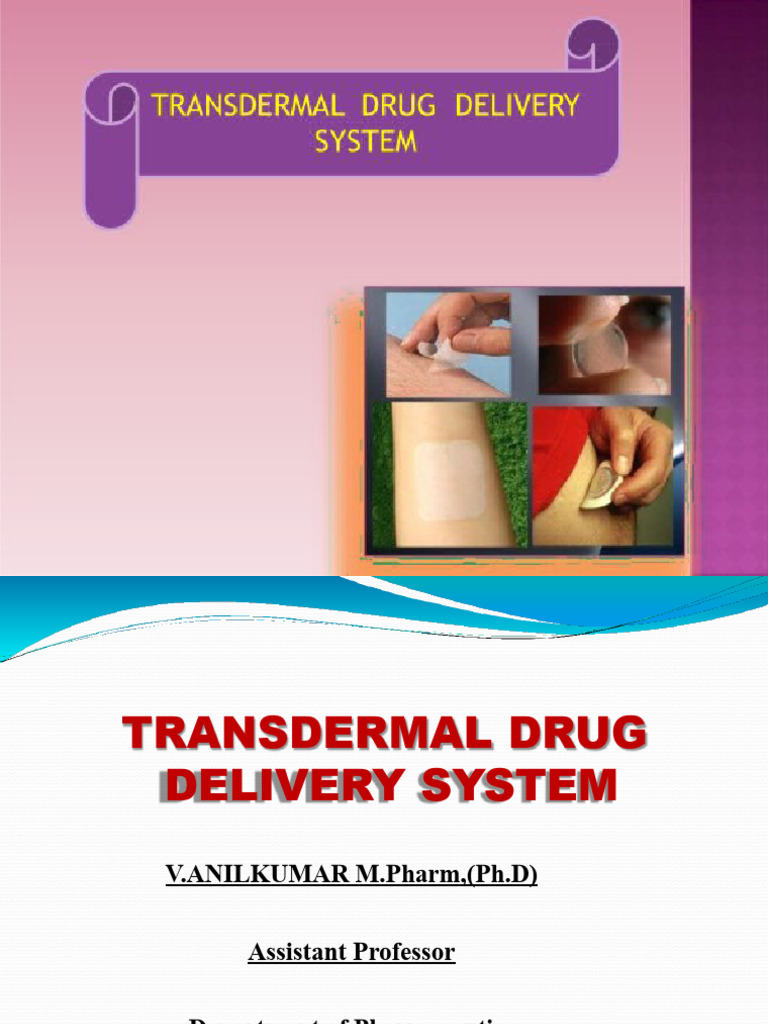 Transdermal Drug Delivery | PDF | Epidermis