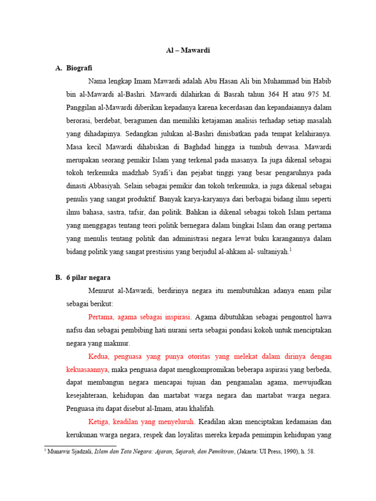 Al Mawardi | PDF