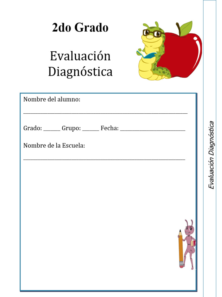 2do-Grado-Prueba Diagnóstica Corregida | PDF | Rana