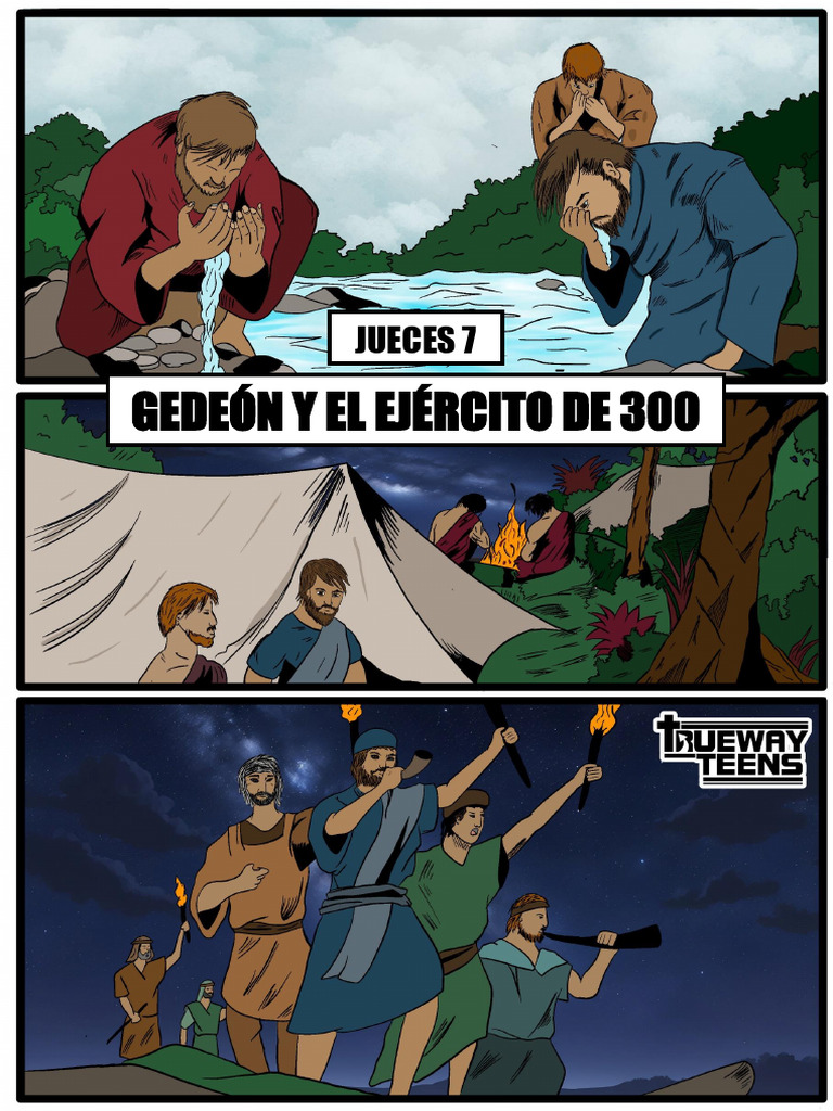 Gedeón y El Ejército de 300 | PDF | Goliat | Jesús