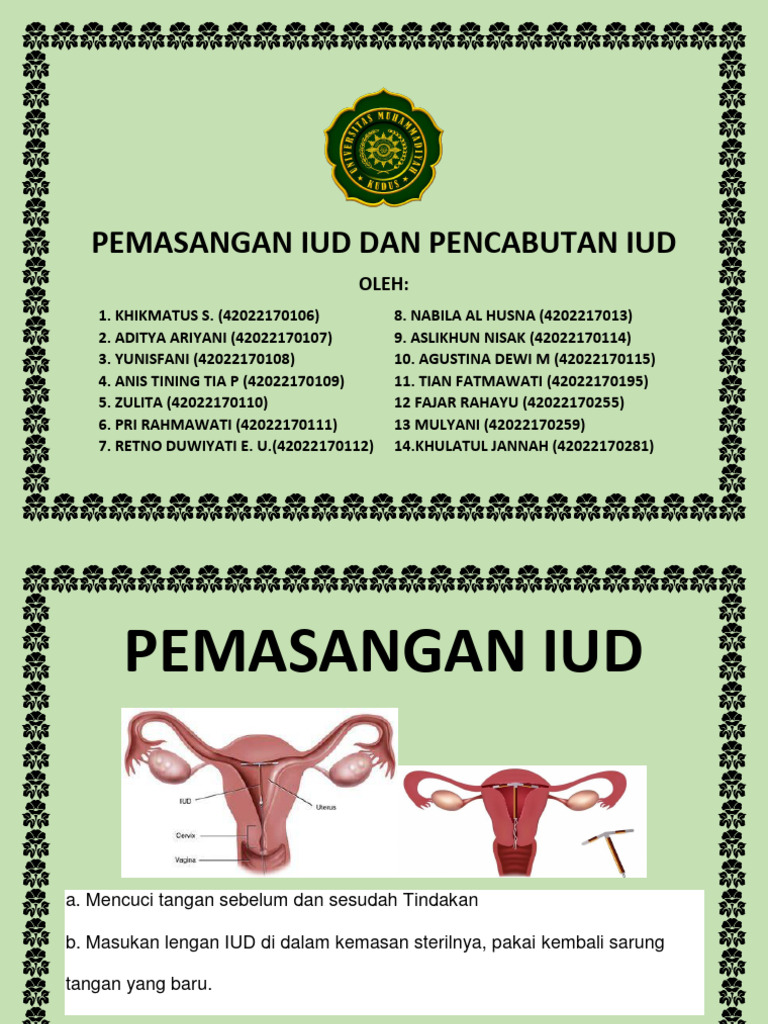 Lembar Balik Iud | PDF