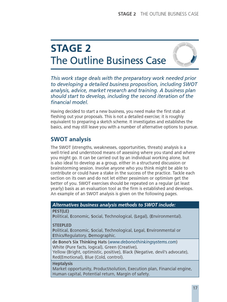 Foxell - 2019 - Stage 2 - The Outline Business Case | PDF | Mentorship ...