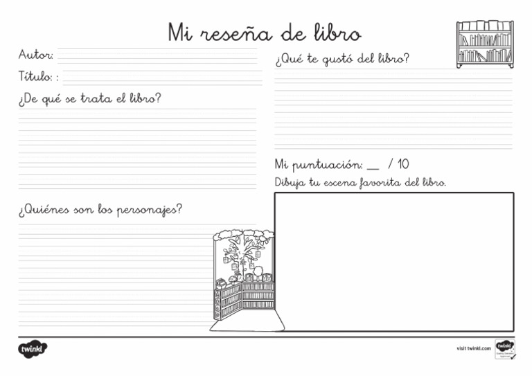 Resena de Libro Ficha | PDF