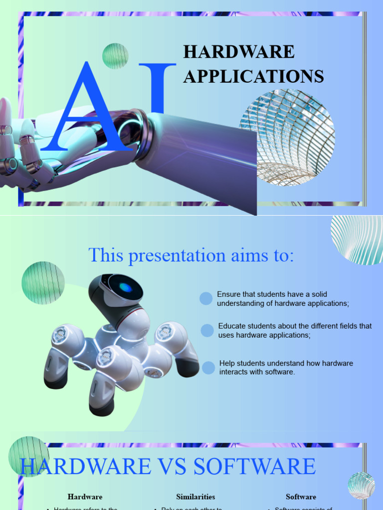 Hard Ware Applications | PDF | Computer Hardware | Application Software