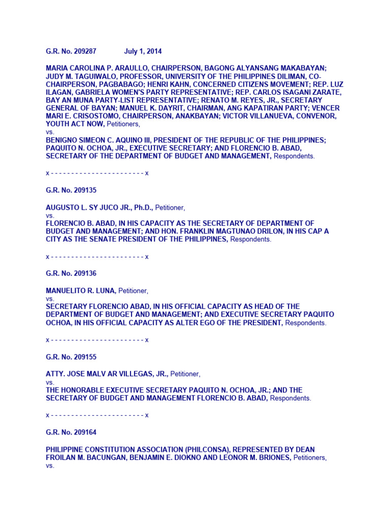 DAP Case | PDF | Certiorari | Writ Of Prohibition