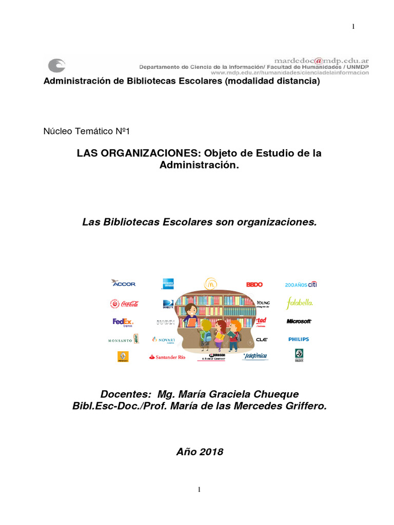 U1.ob Modulo Organizaciones | PDF | Sistema | Teoría