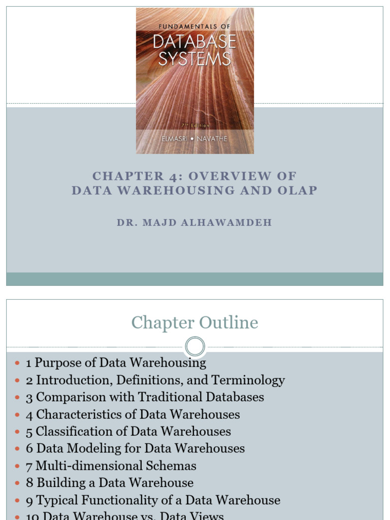 CH 4 DW | PDF | Data Warehouse | Databases